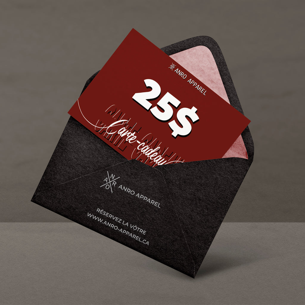 Carte-cadeau Anro – ANRO APPAREL